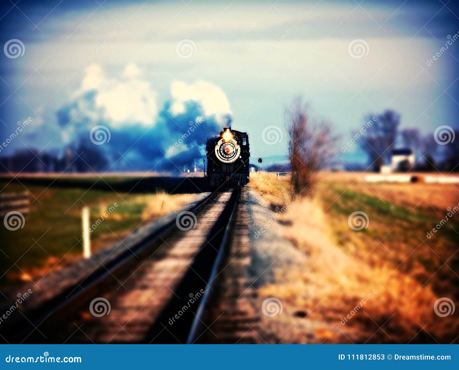 Steam engine stock image. Image of train, coming, tracks - 111812853