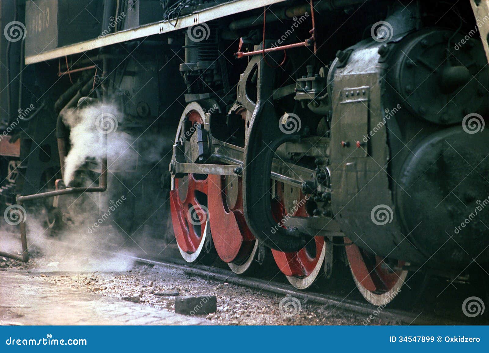 Steam Locomotive stock image. Image of locomotive, iron - 34547899