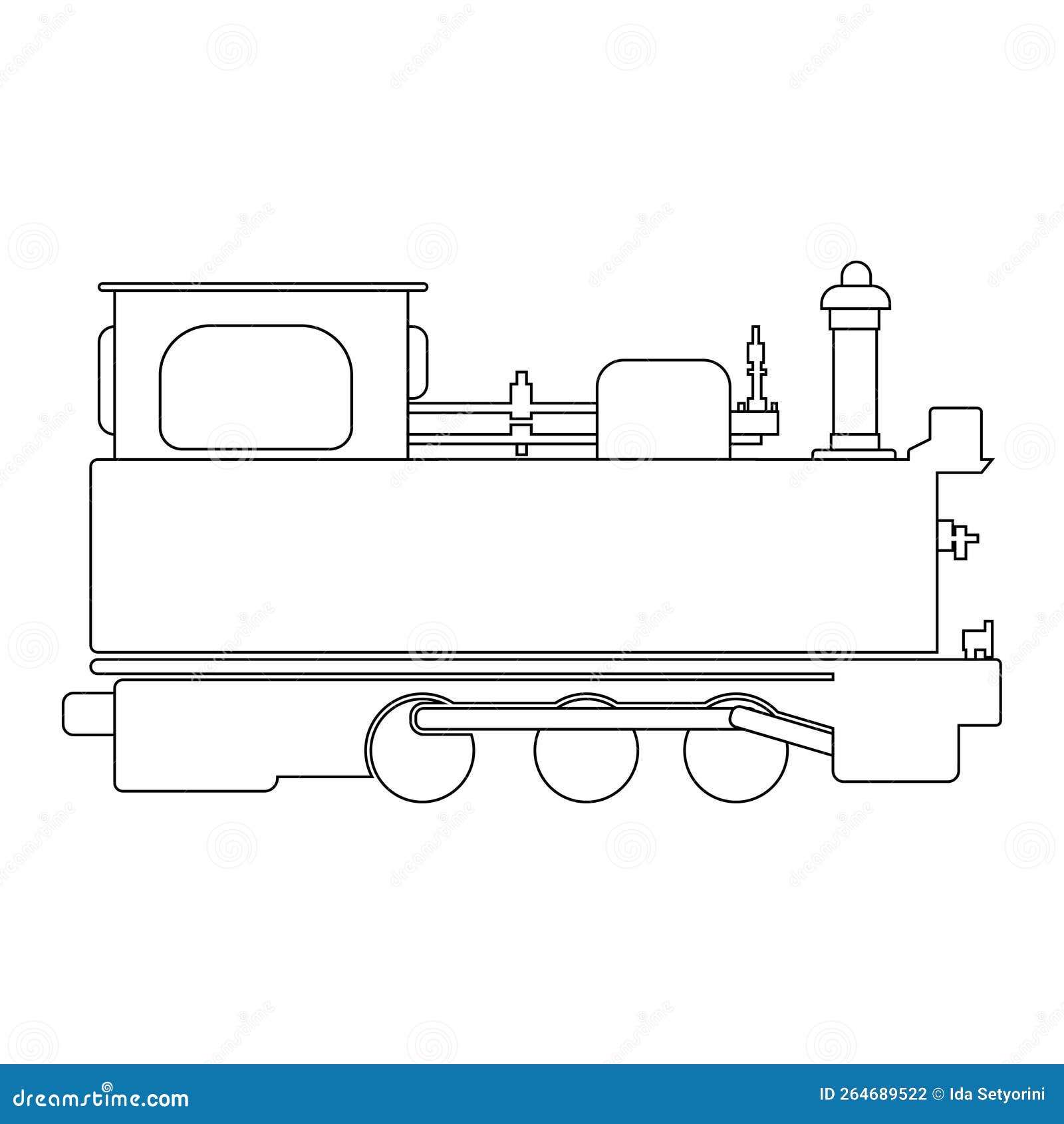 Steam locomotive icon stock illustration. Illustration of ...