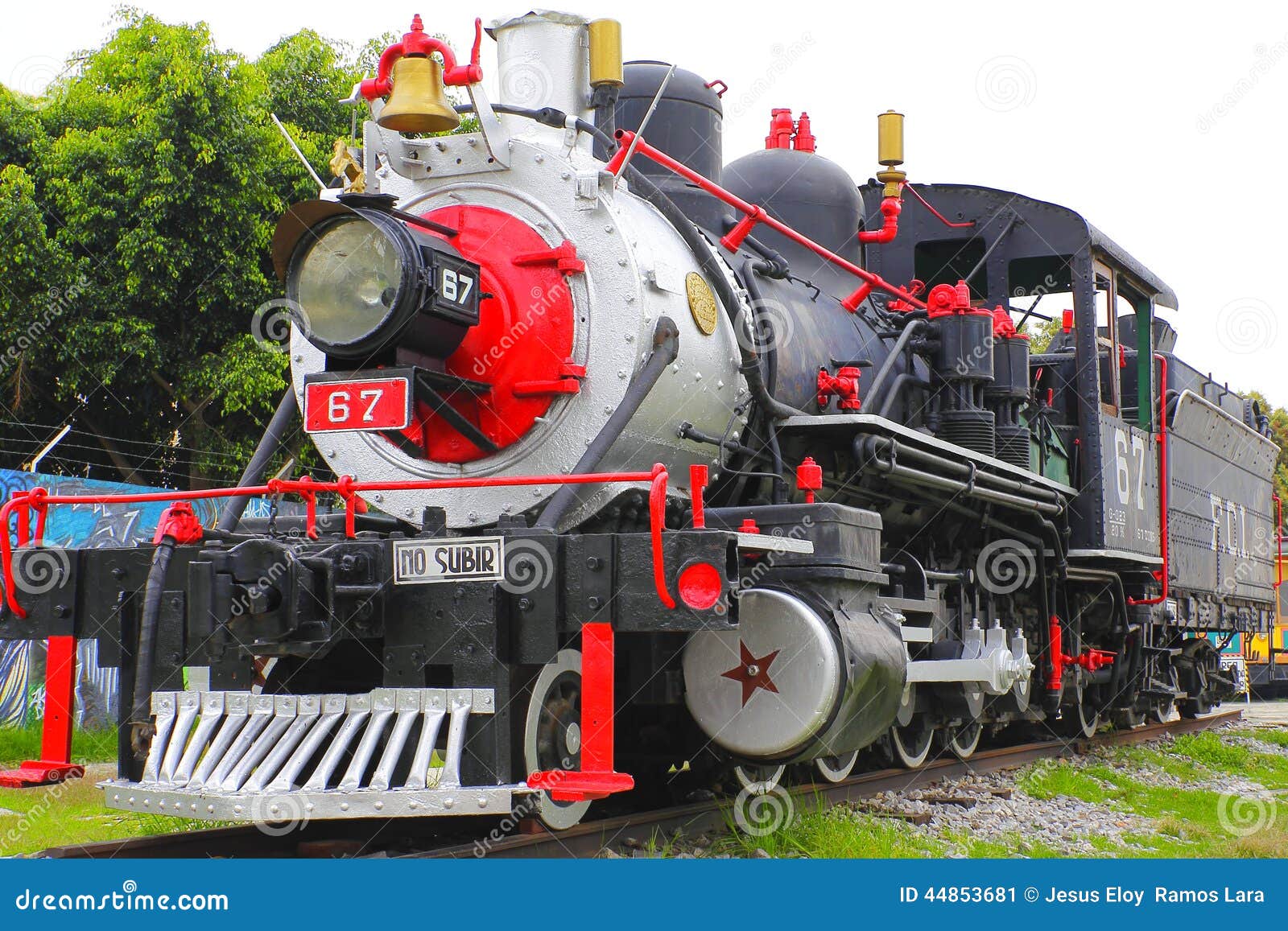 Old Train with a Steam Locomotive, Mexico City. II Editorial Photo ... Old Train with a Steam Locomotive, Mexico City. II Editorial Photo ...