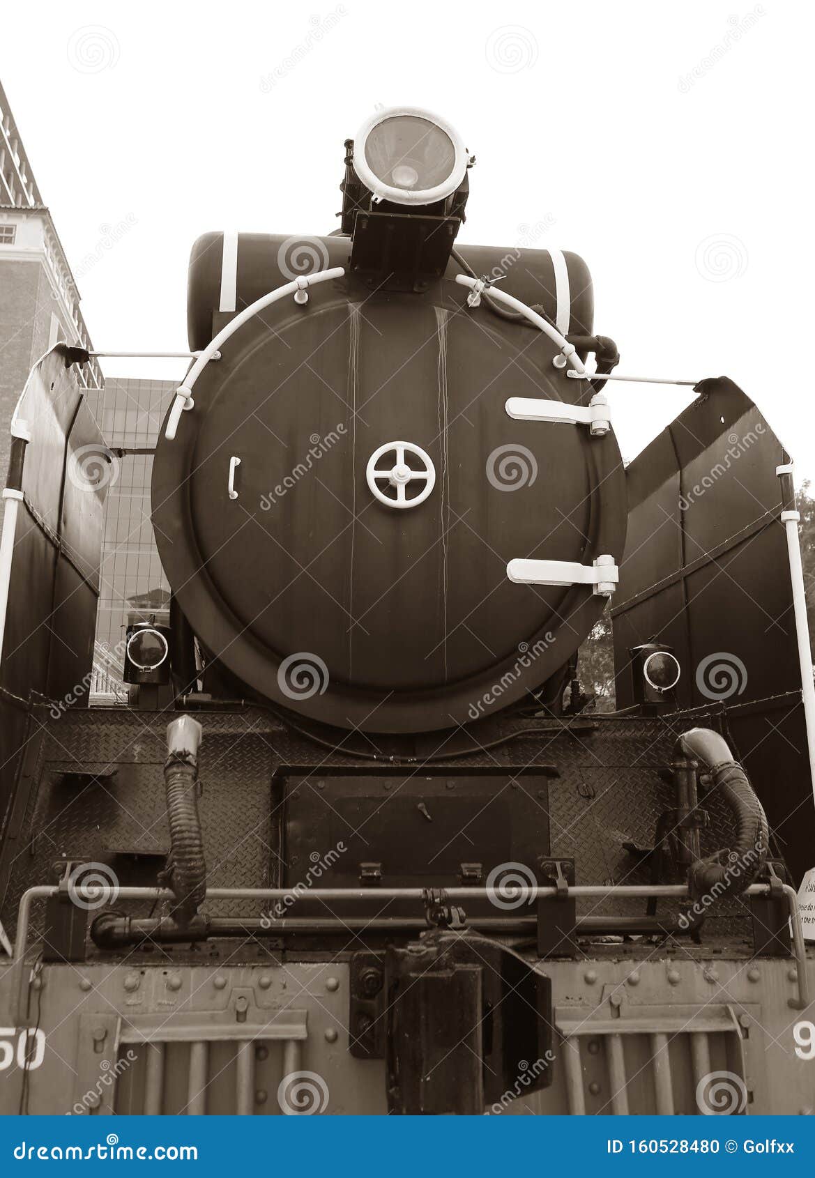 Steam Locomotive, Retro Image Filtered Style Stock Photo - Image of ...
