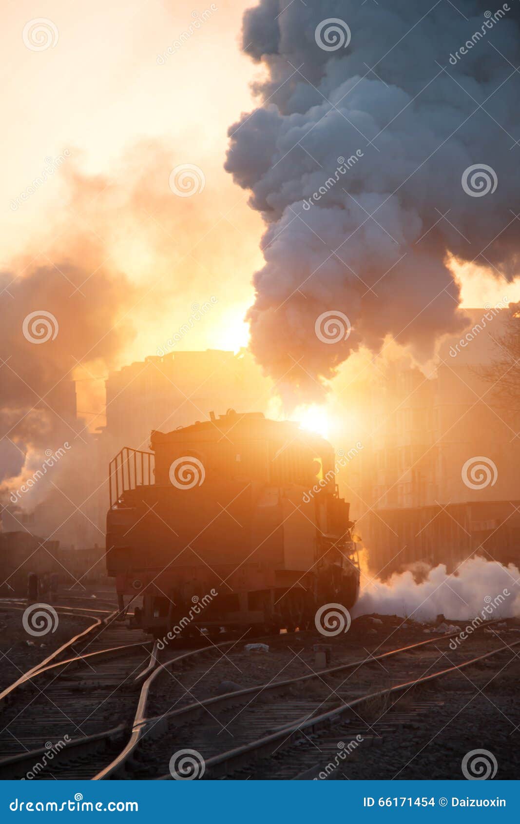 Steam locomotive stock photo. Image of engine, railways - 66171454