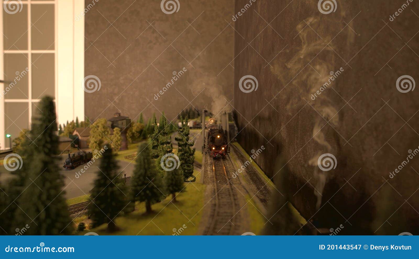 Steam Lokomotive Front View. Stock Image - Image of railroad, hobby ...