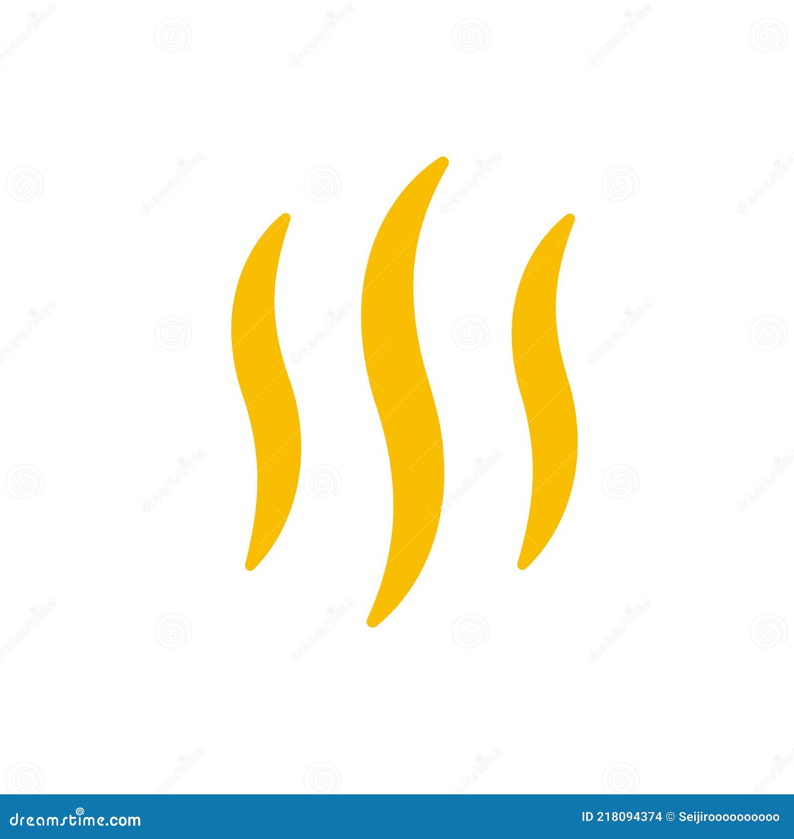 Steam mark stock vector. Illustration of item, graphic - 218094374