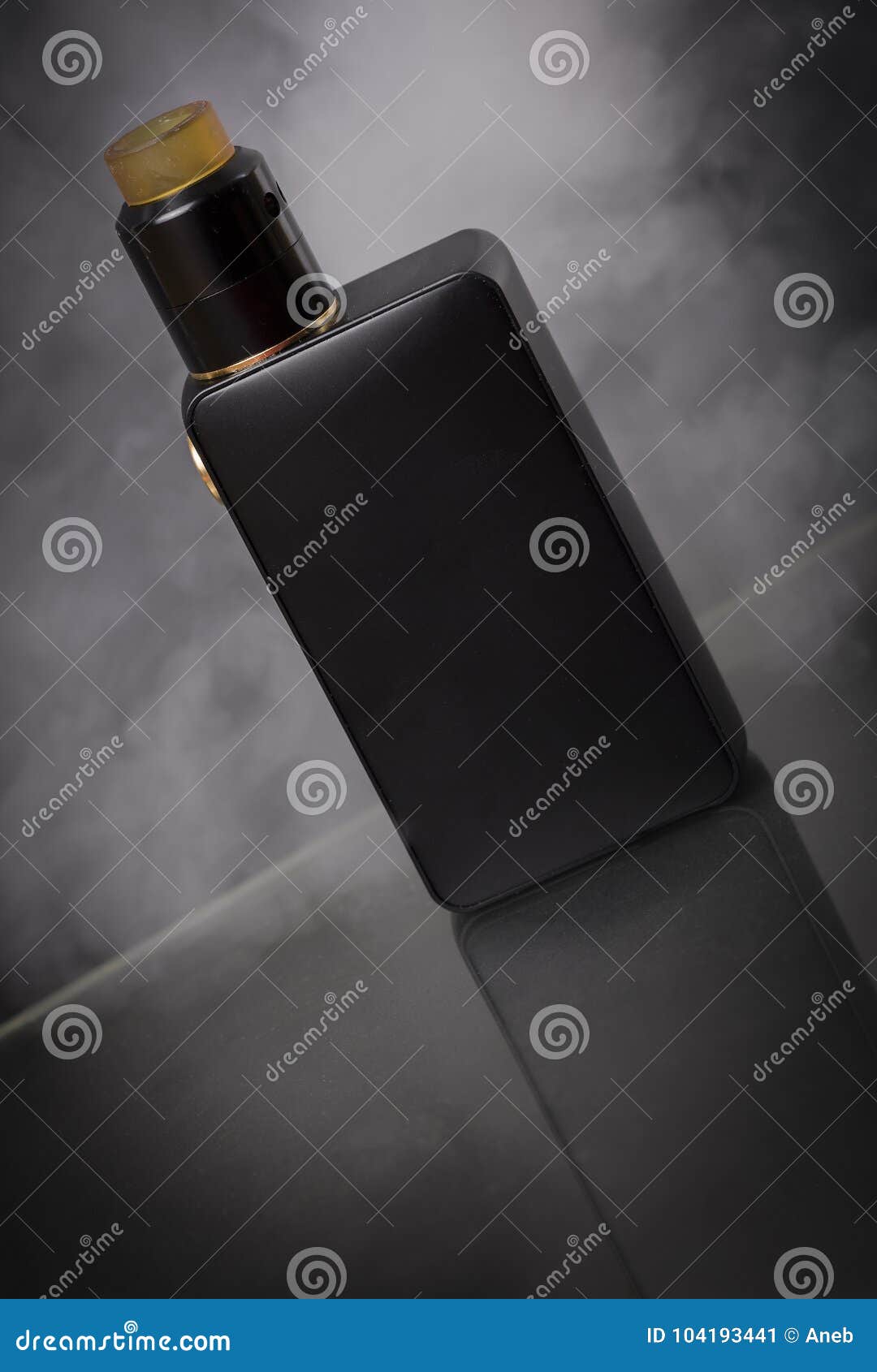 Steam mechanical vaporizer stock image. Image of nicotine - 104193441