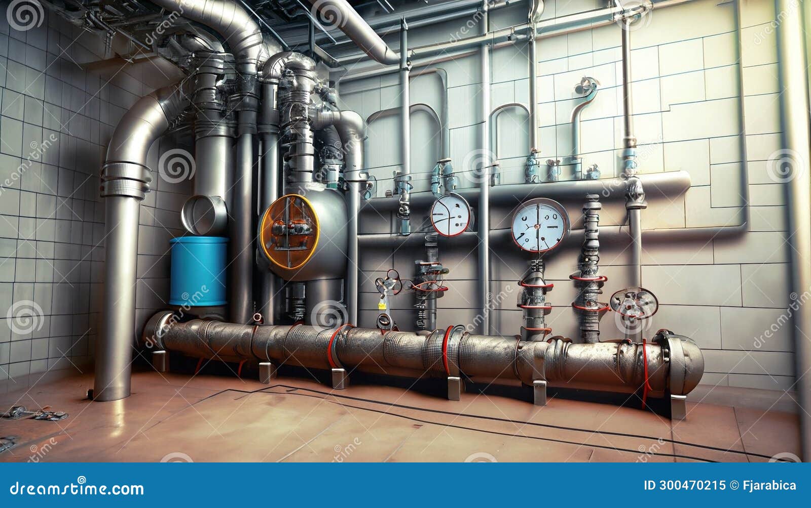 Steam pipe stock illustration. Illustration of furniture - 300470215