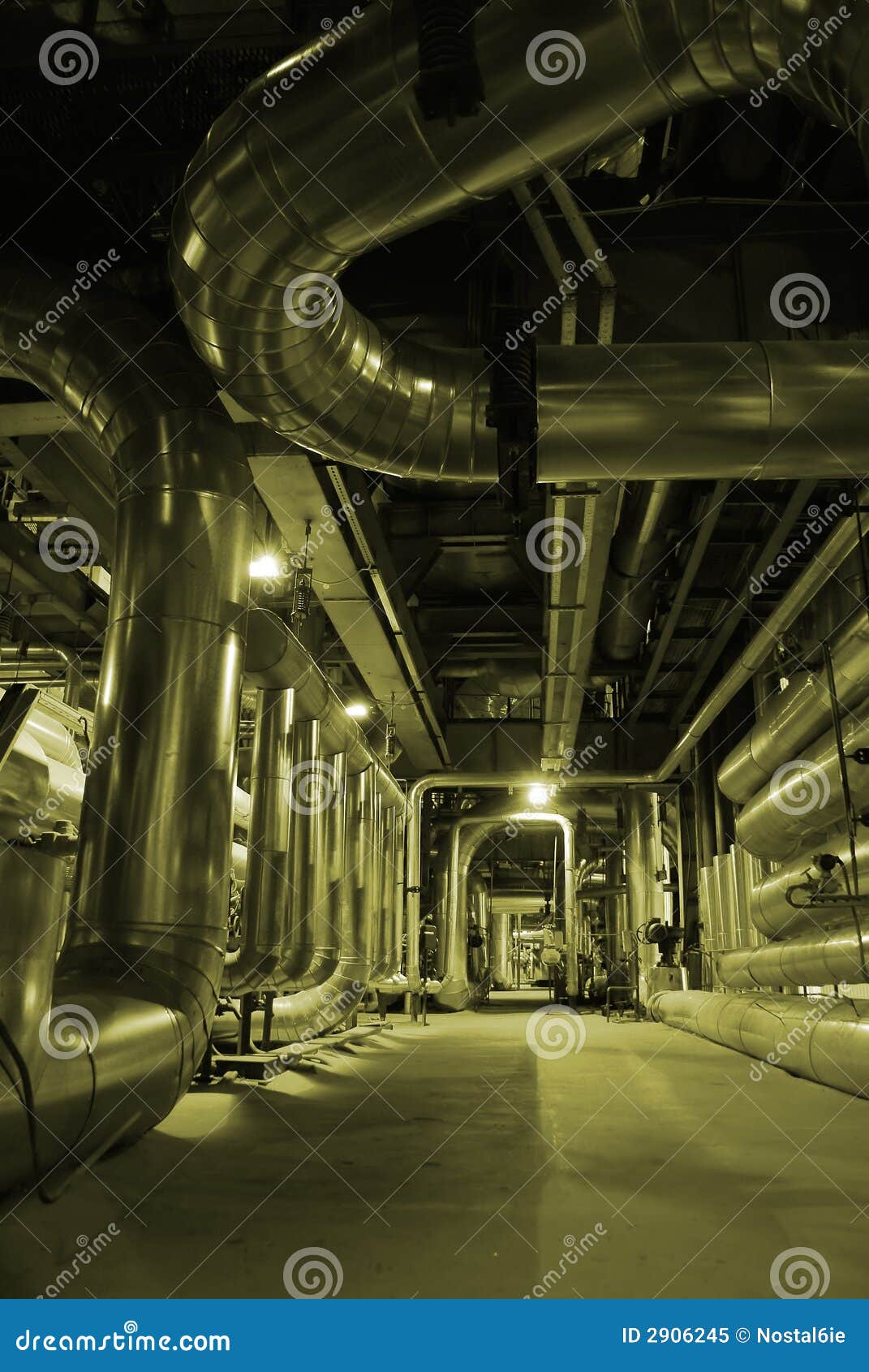 Steam Pipes stock image. Image of pipelines, electric - 2906245