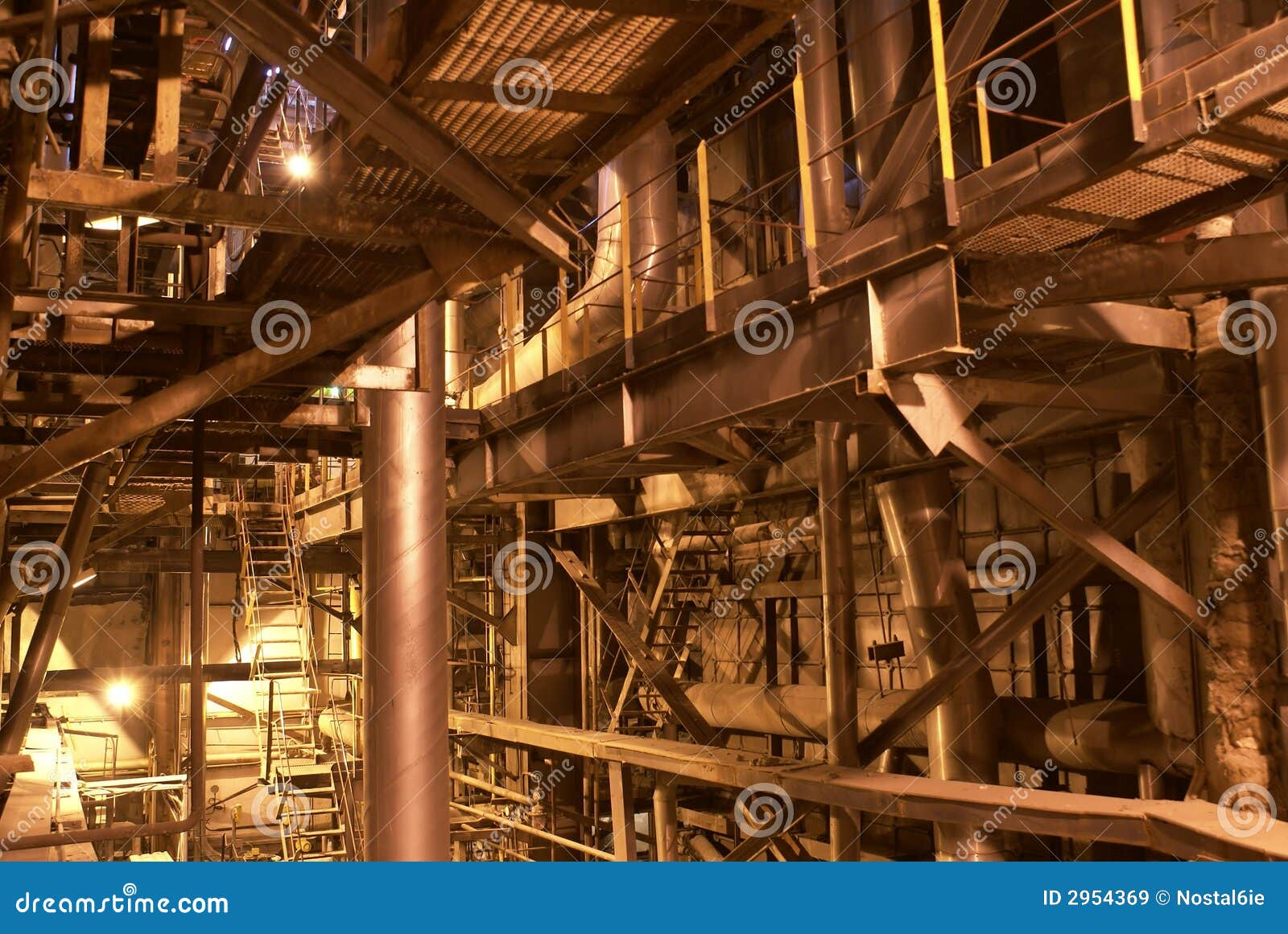 Steam Pipes stock image. Image of powering, nuclear, hydroelectric ...