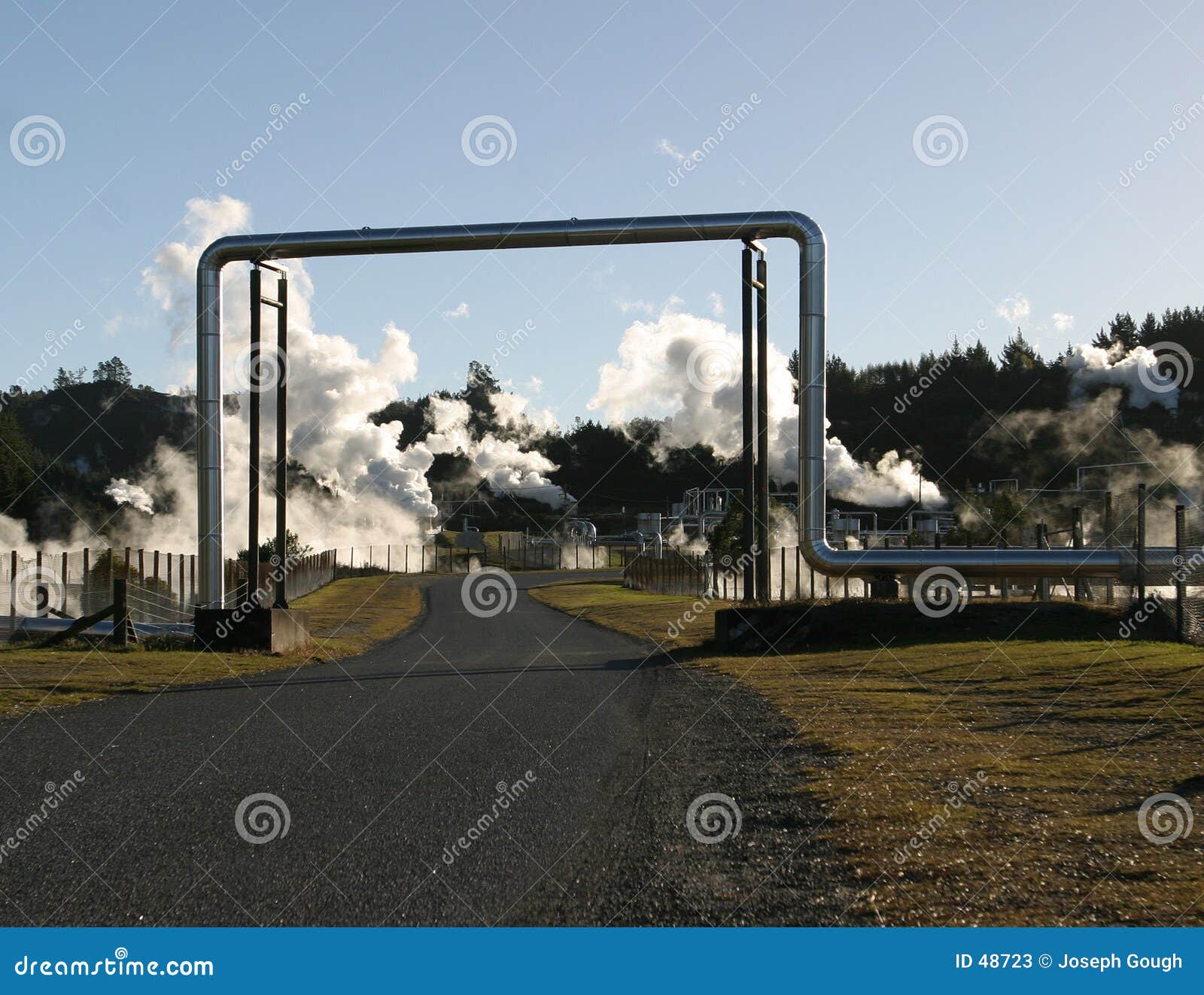 Steam Pipes 3 stock image. Image of pipework, thermal, generation - 48723