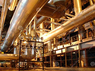 Steam pipes stock image. Image of engineering, constructional - 475043