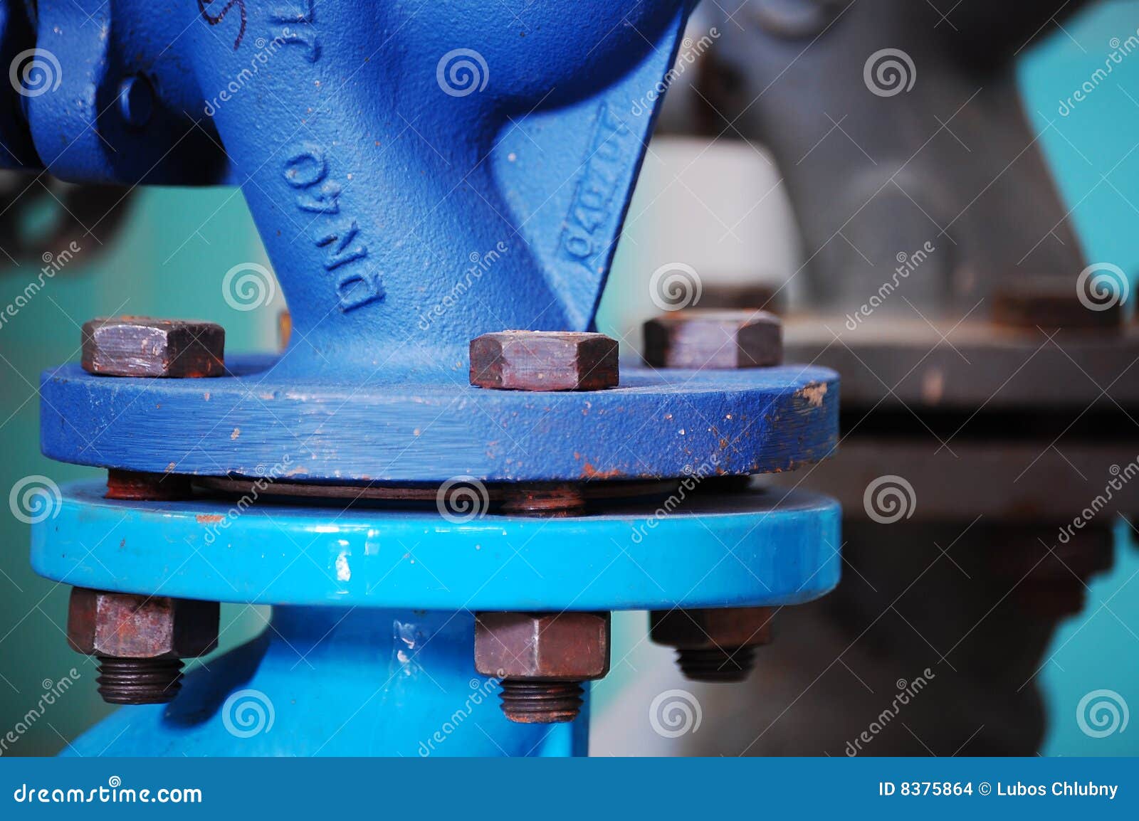 Steam pipes with valve stock photo. Image of industry - 8375864