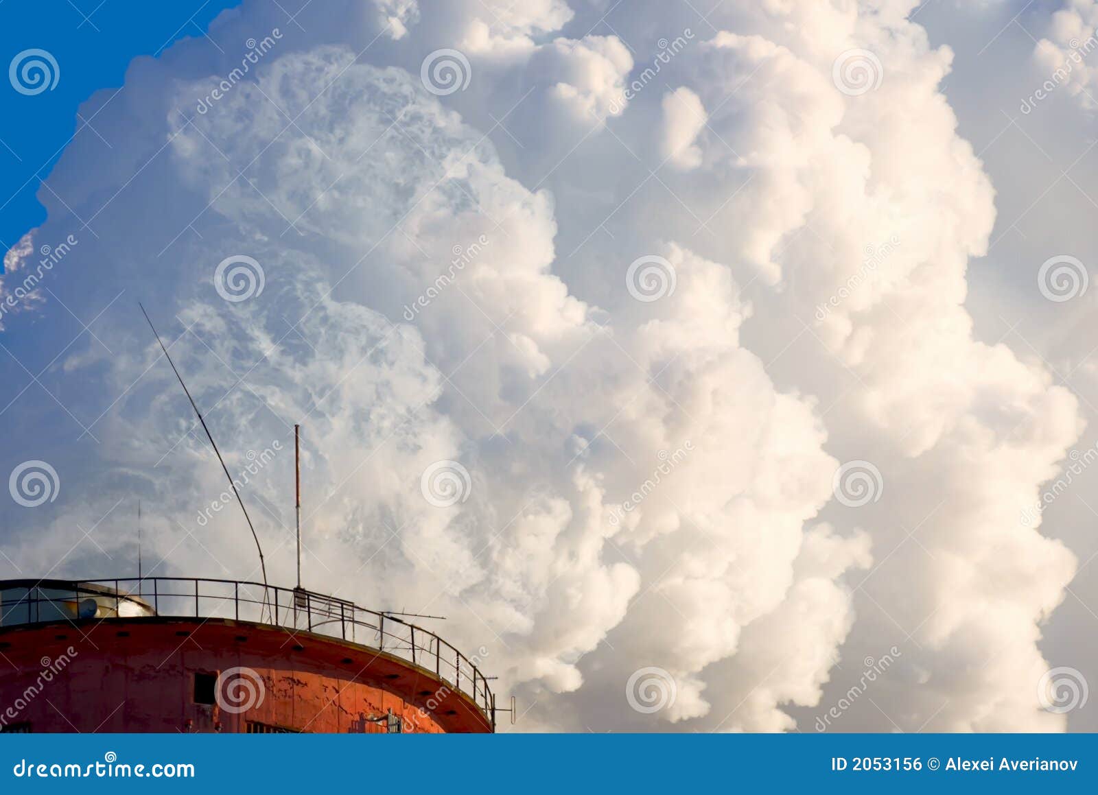 Steam power plant stock photo. Image of chimney, generator - 2053156