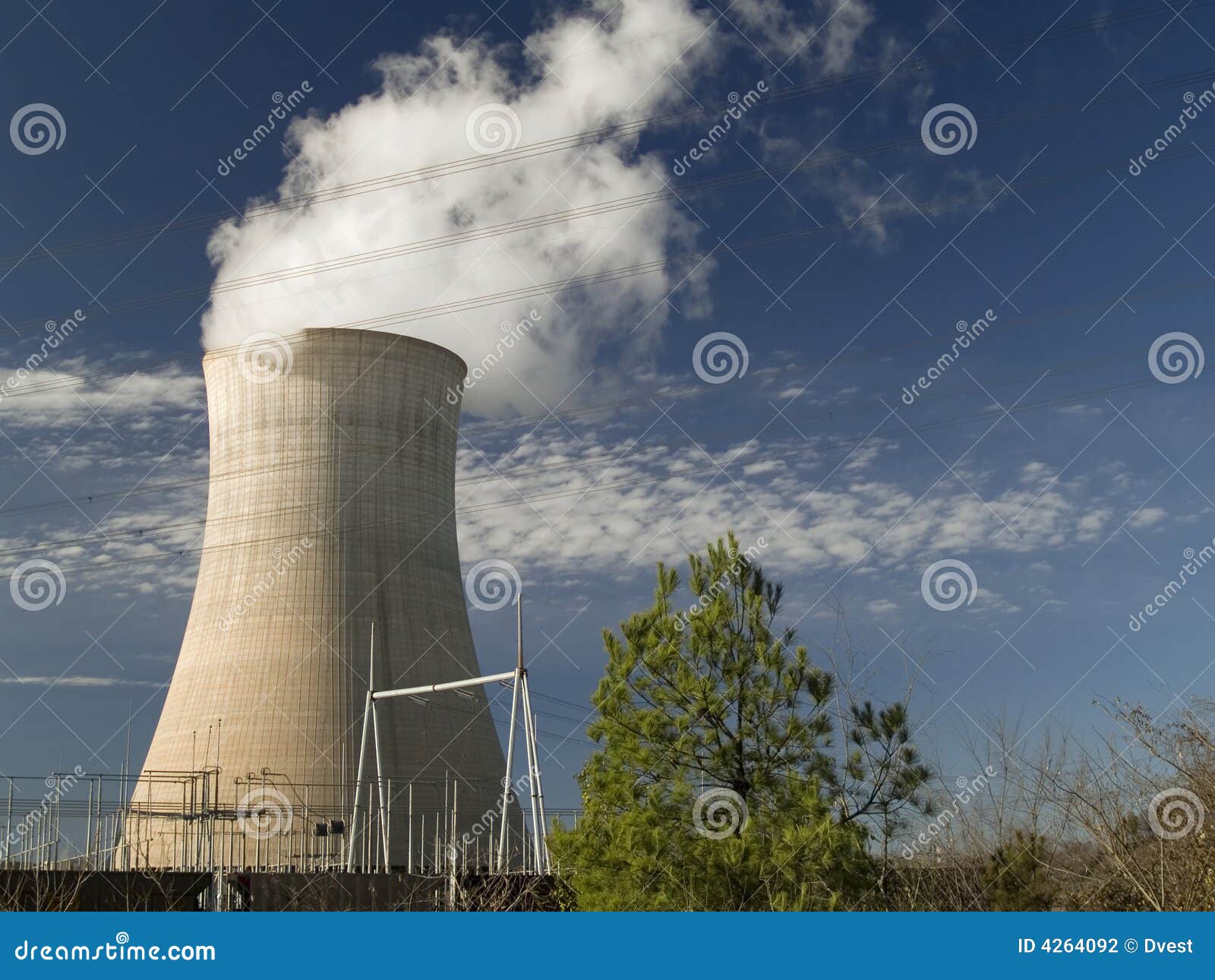 Steam Power Plant stock photo. Image of lines, reactor - 4264092