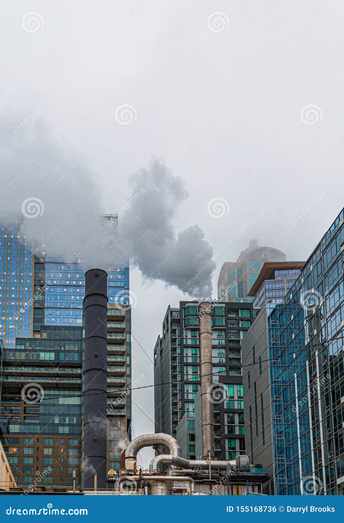 Steam Power Plant stock photo. Image of industrial, power - 155168736
