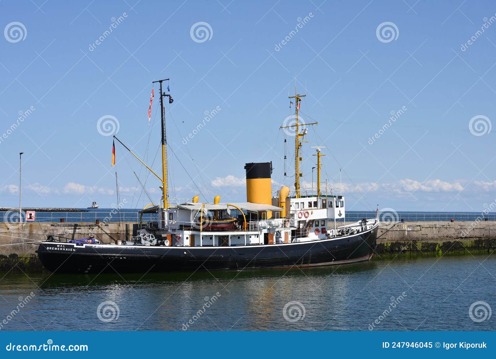 The Steam-powered Icebreaker â€žWalâ€ Editorial Image - Image of 1990 ...