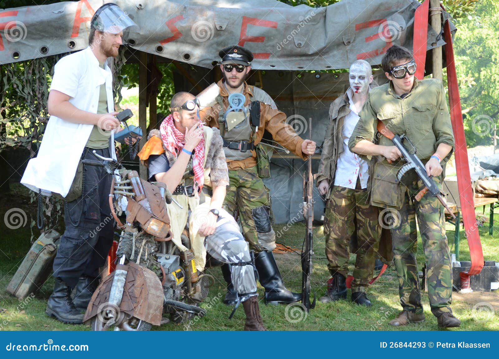 Steam Punk gang editorial stock photo. Image of skull - 26844293