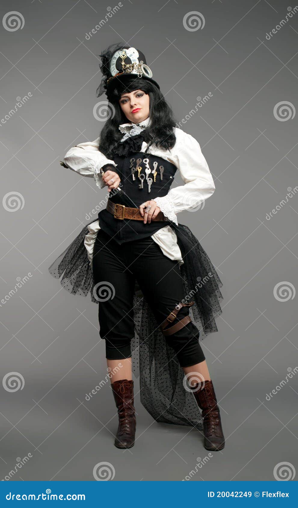Steam-punk Stylized Pirate Character Stock Image - Image of punk ...