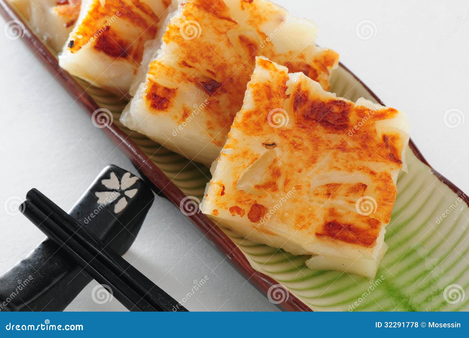 Steam radish cake stock photo. Image of food, japanese - 32291778