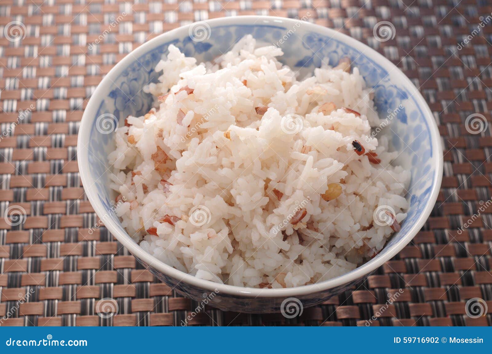 Steam rice stock photo. Image of cusine, plain, rice - 59716902