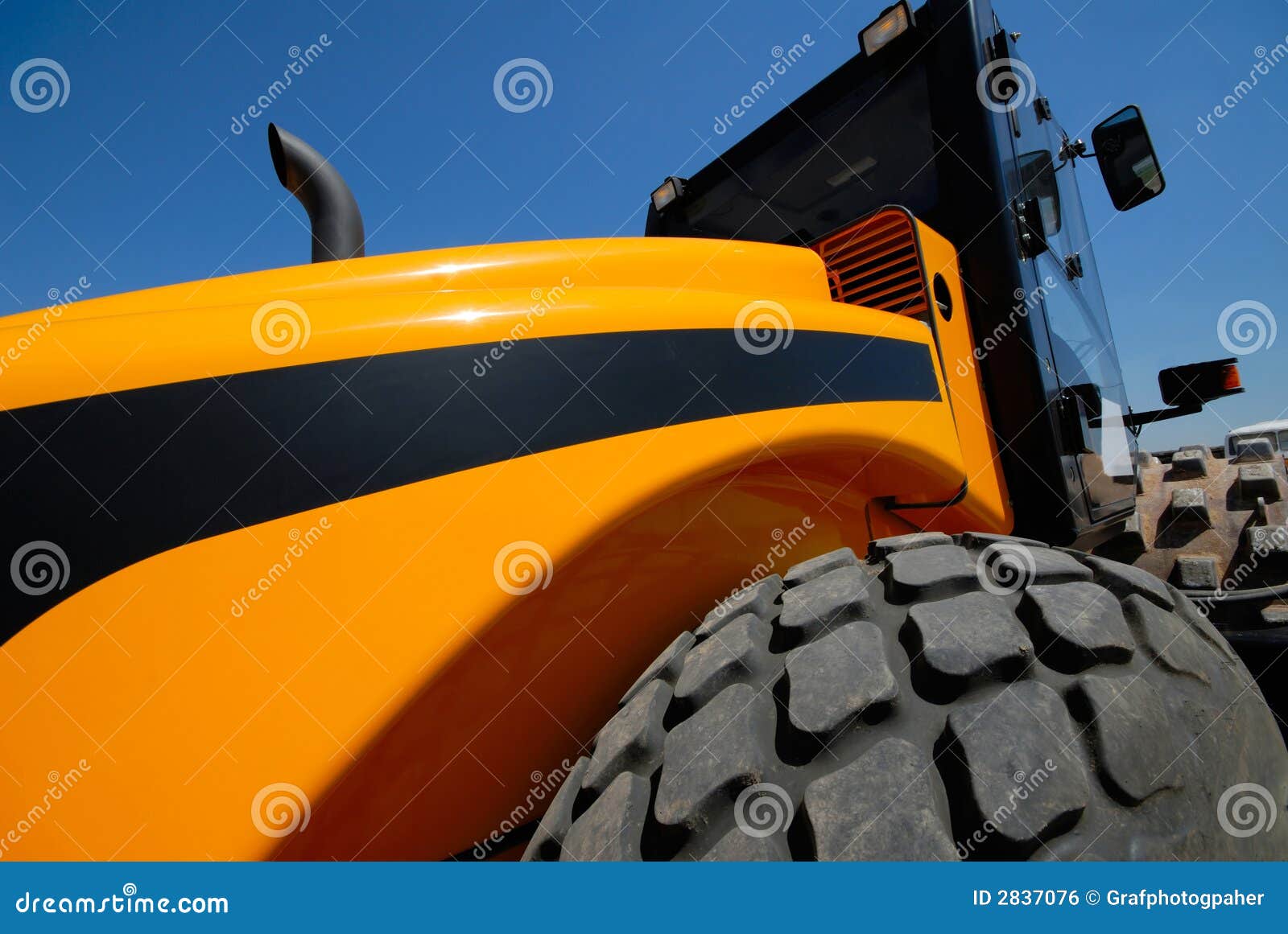 Steam Roller Side View