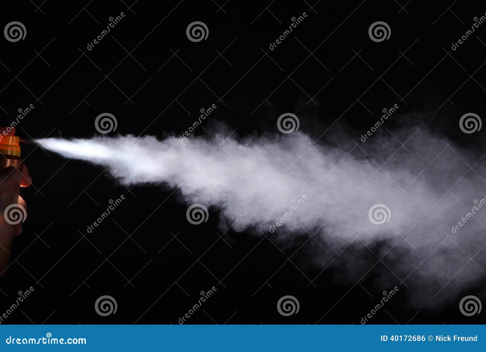 The Steam from a Spray Bottle Stock Photo - Image of hygiene ...