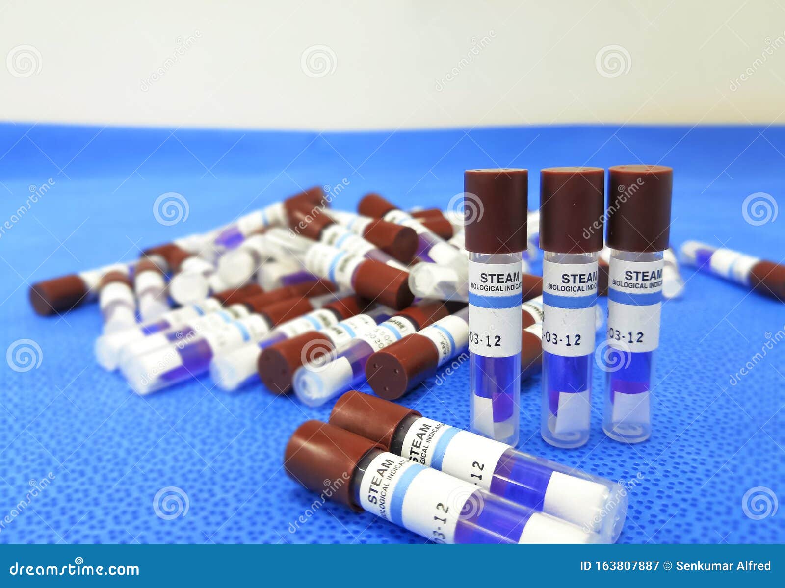 Steam Sterilization Biological Indicator Vial Royalty-Free Stock Photo ...