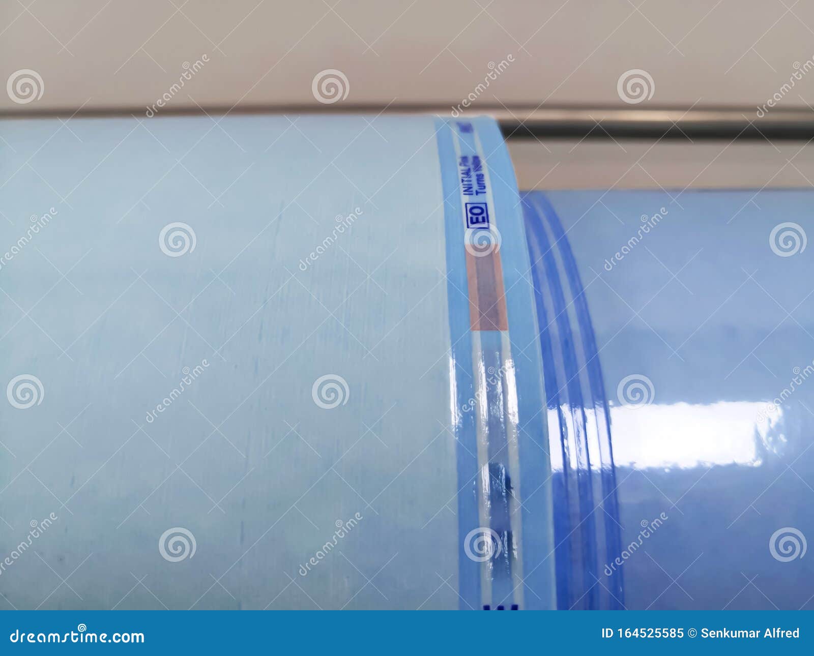 Steam Sterilization Pouch Roll Stock Image - Image of color, packing ...