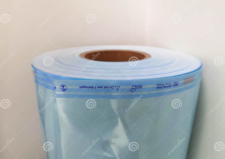 Steam Sterilization Pouch Roll Stock Photo - Image of change ...