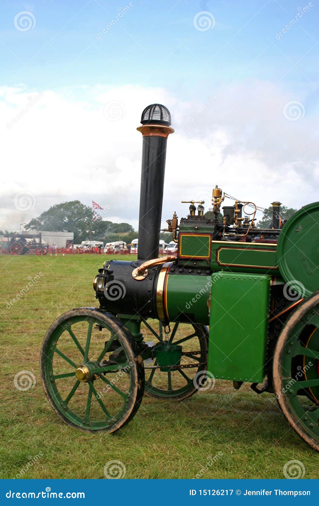 Fairground Traction Engine Royalty-Free Stock Image | CartoonDealer.com ...
