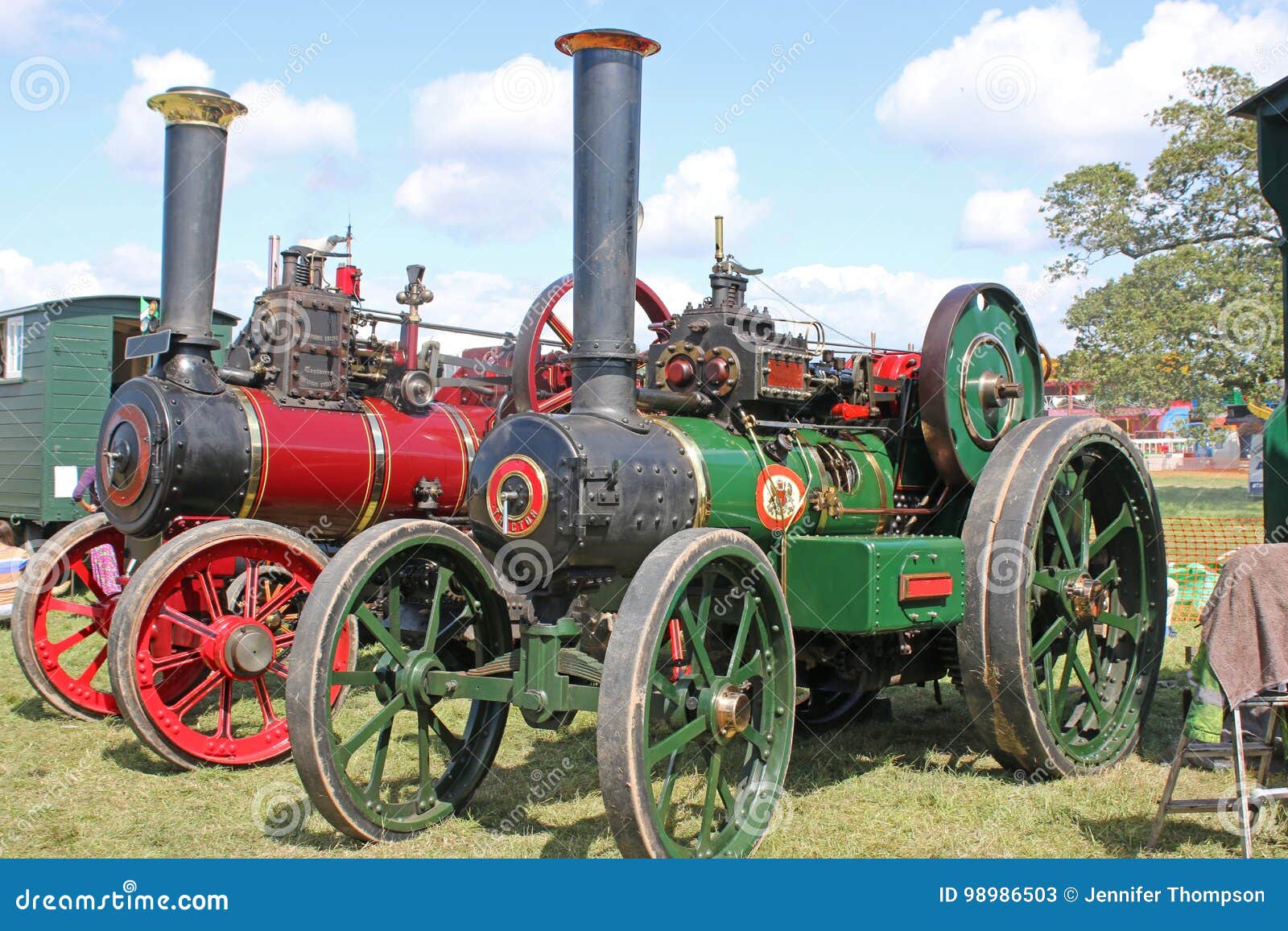 Steam Traction engine editorial stock photo. Image of steam - 98986503
