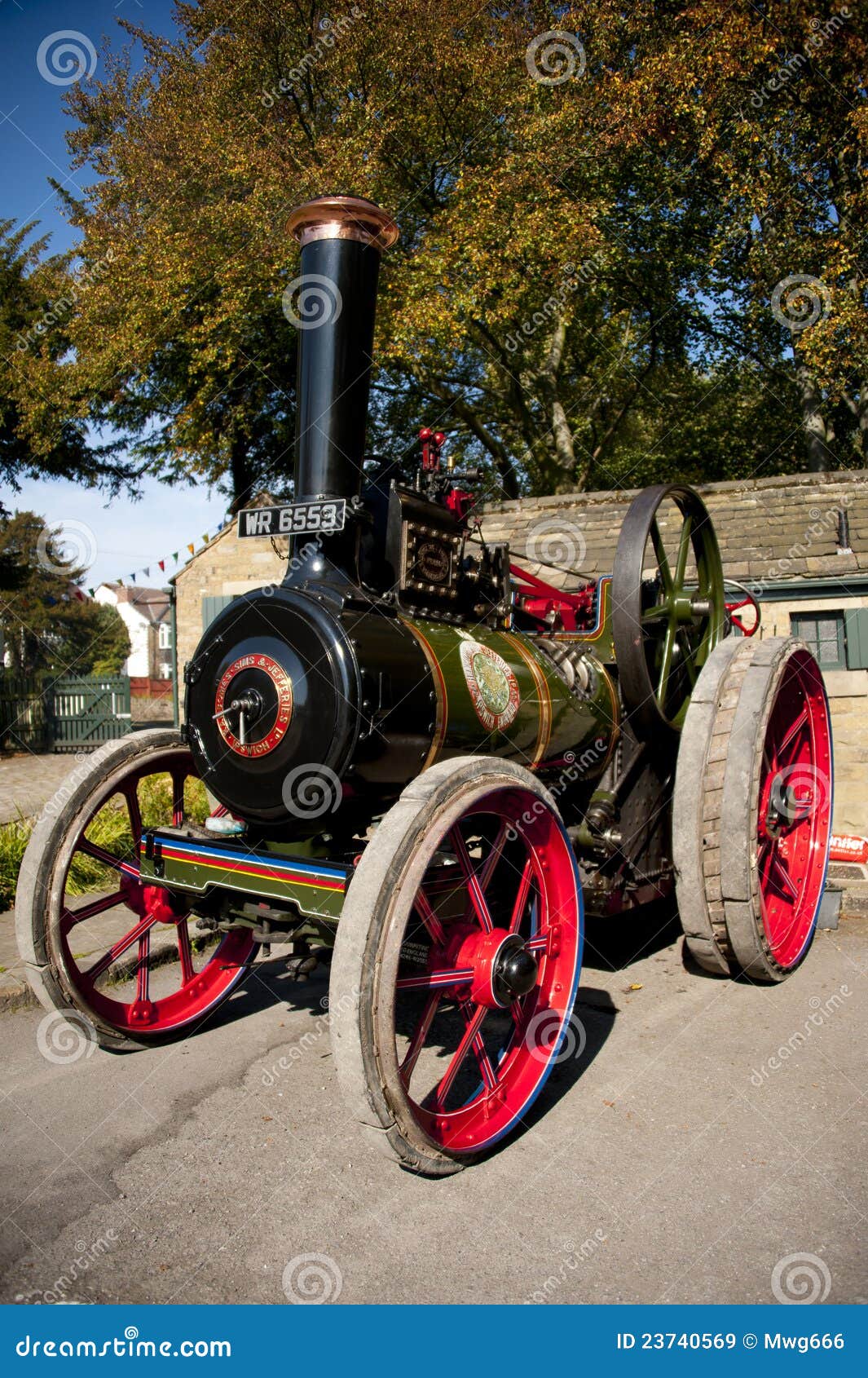 STEAM TRACTION ENGINES stock image. Image of engine, tractor - 23740569