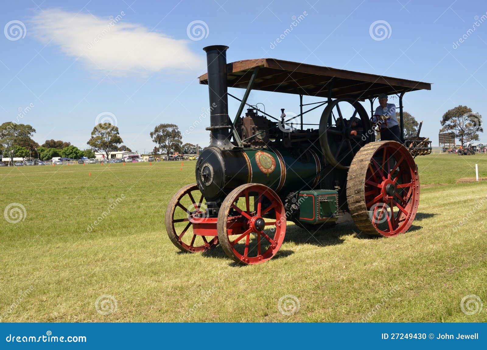 Steam Tractor. editorial image. Image of ipswichengland - 27249430