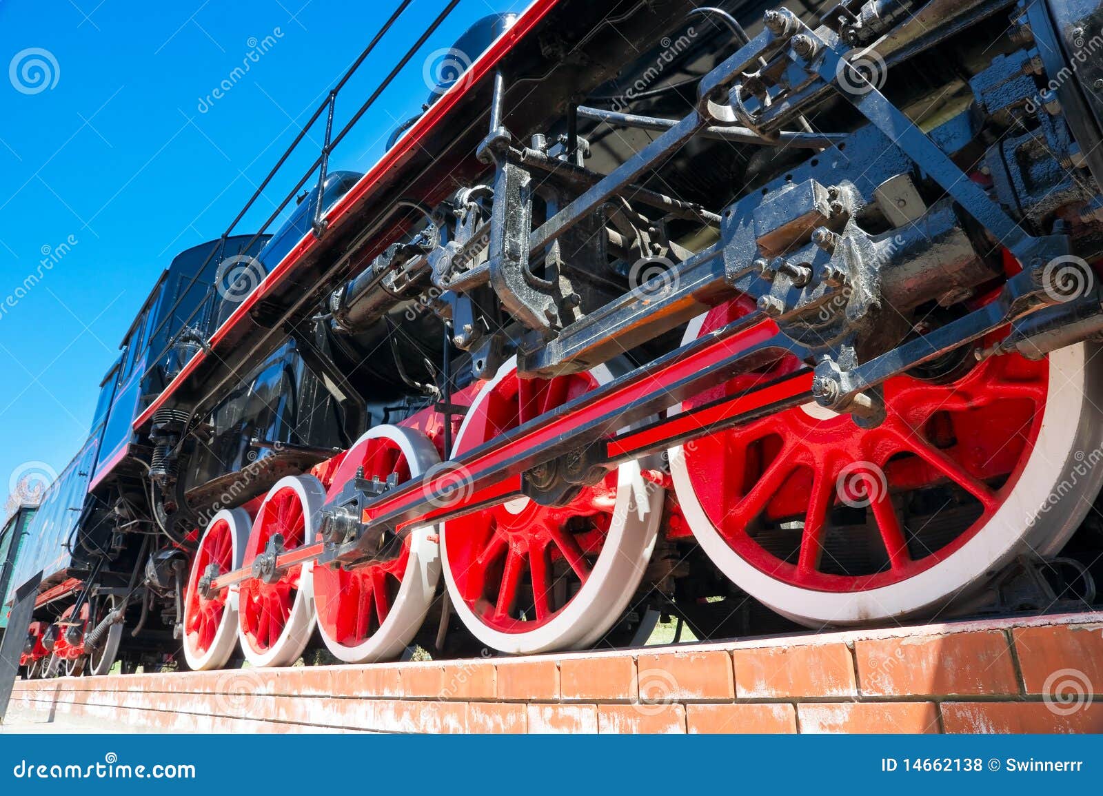 Steam train stock photo. Image of retro, railway, close - 14662138