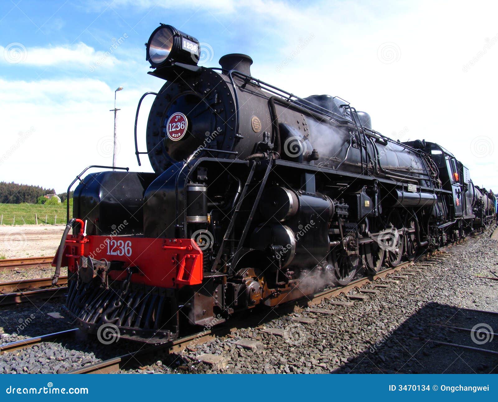 Steam Train stock photo. Image of coal, fire, steel, antique - 3470134