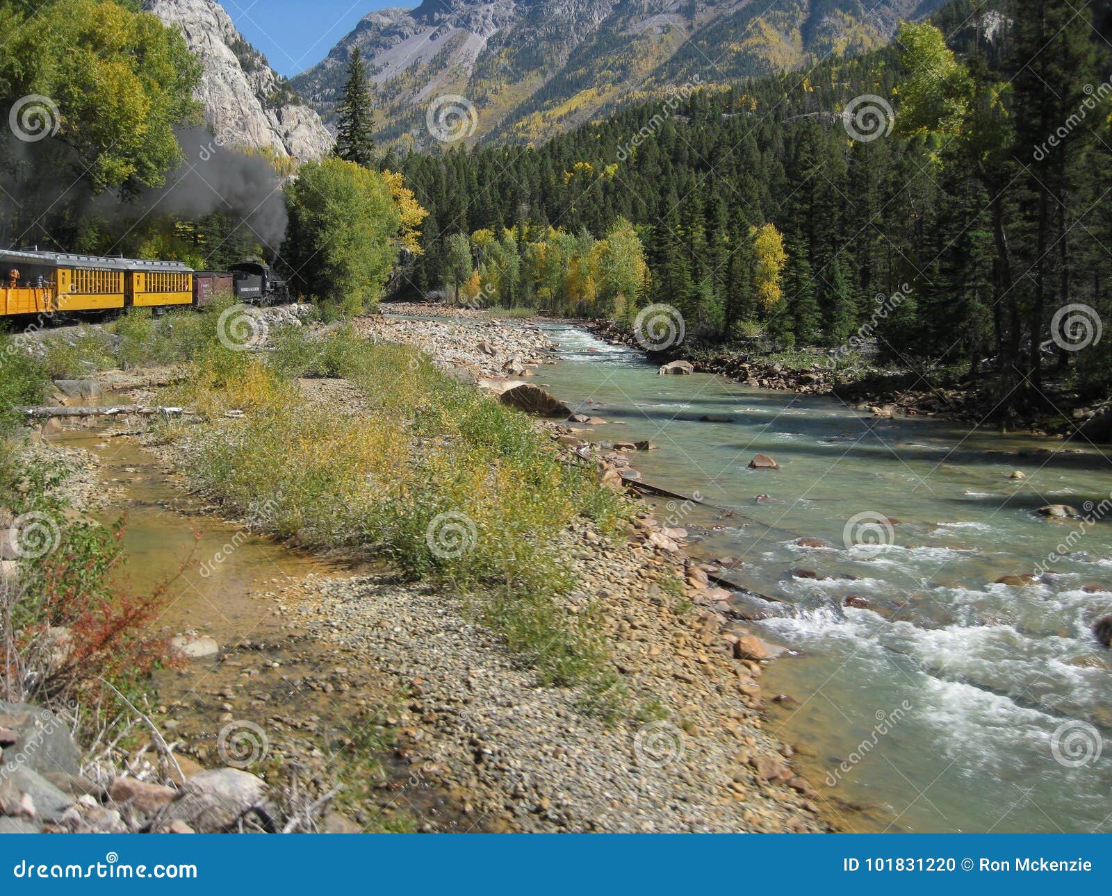 A Rushing Steam Locomotive Royalty-Free Stock Photography ...