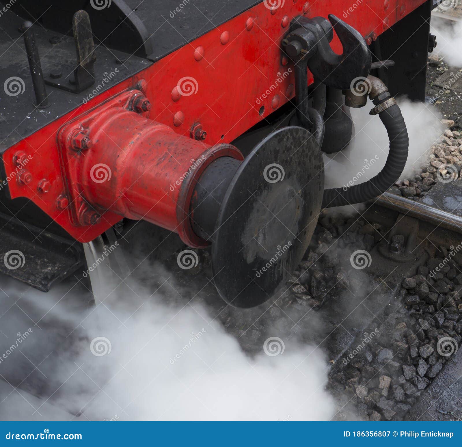Steam train buffer stock image. Image of locomotive - 186356807