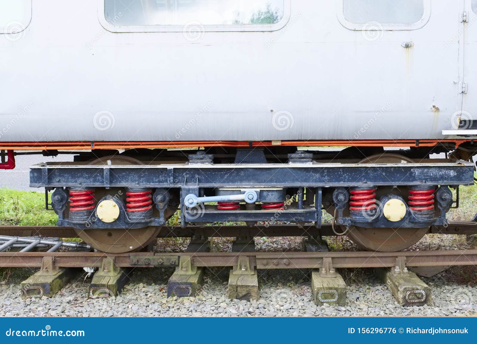 Steam Train Close Up on Vintage Railway Stock Photo - Image of alone ...