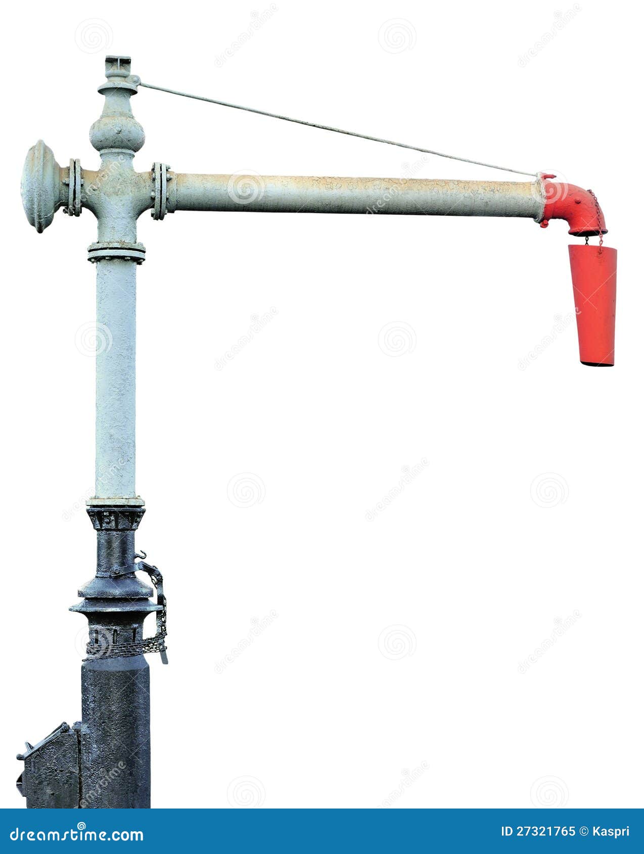 The Crane Column And Hook Royalty-Free Stock Photography ...