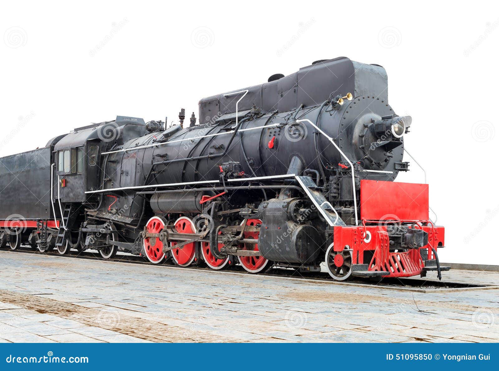 Steam train stock photo. Image of wheel, white, locomotive - 51095850