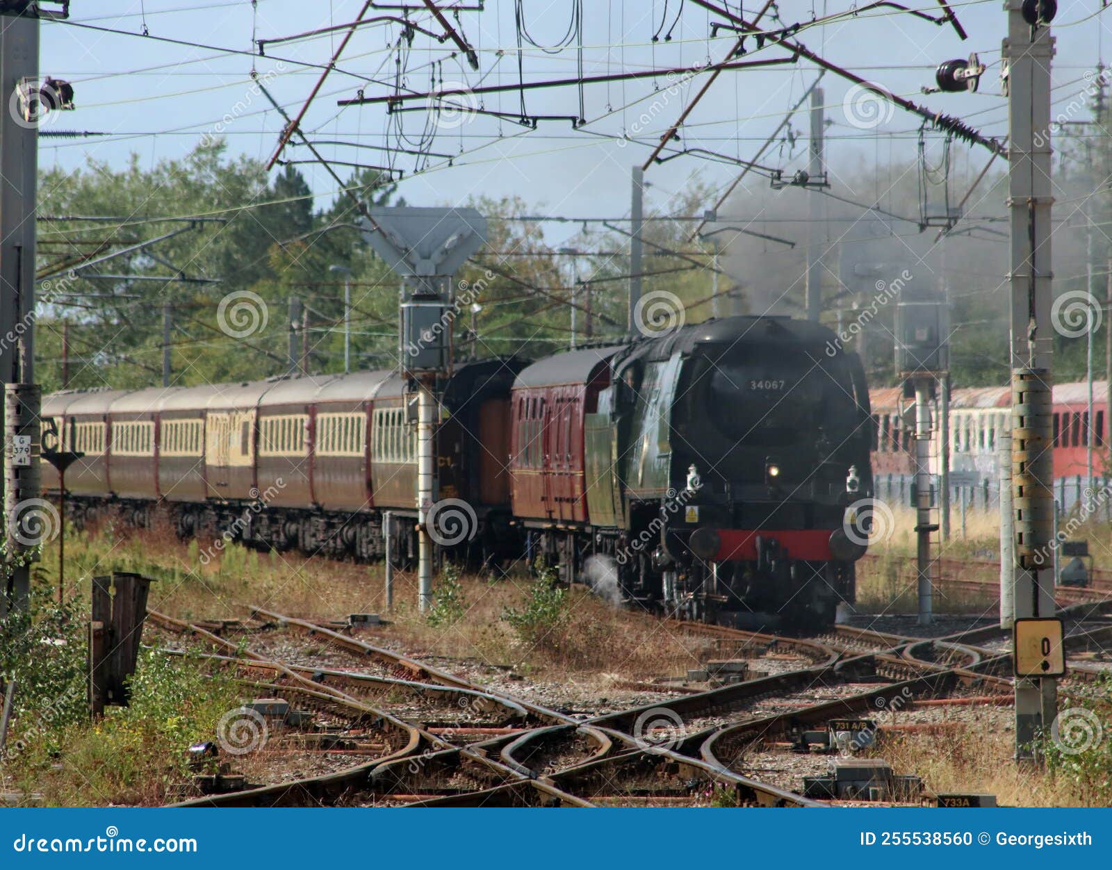 Steam Train Tangmere Northern Belle at Carnforth Editorial Image ...