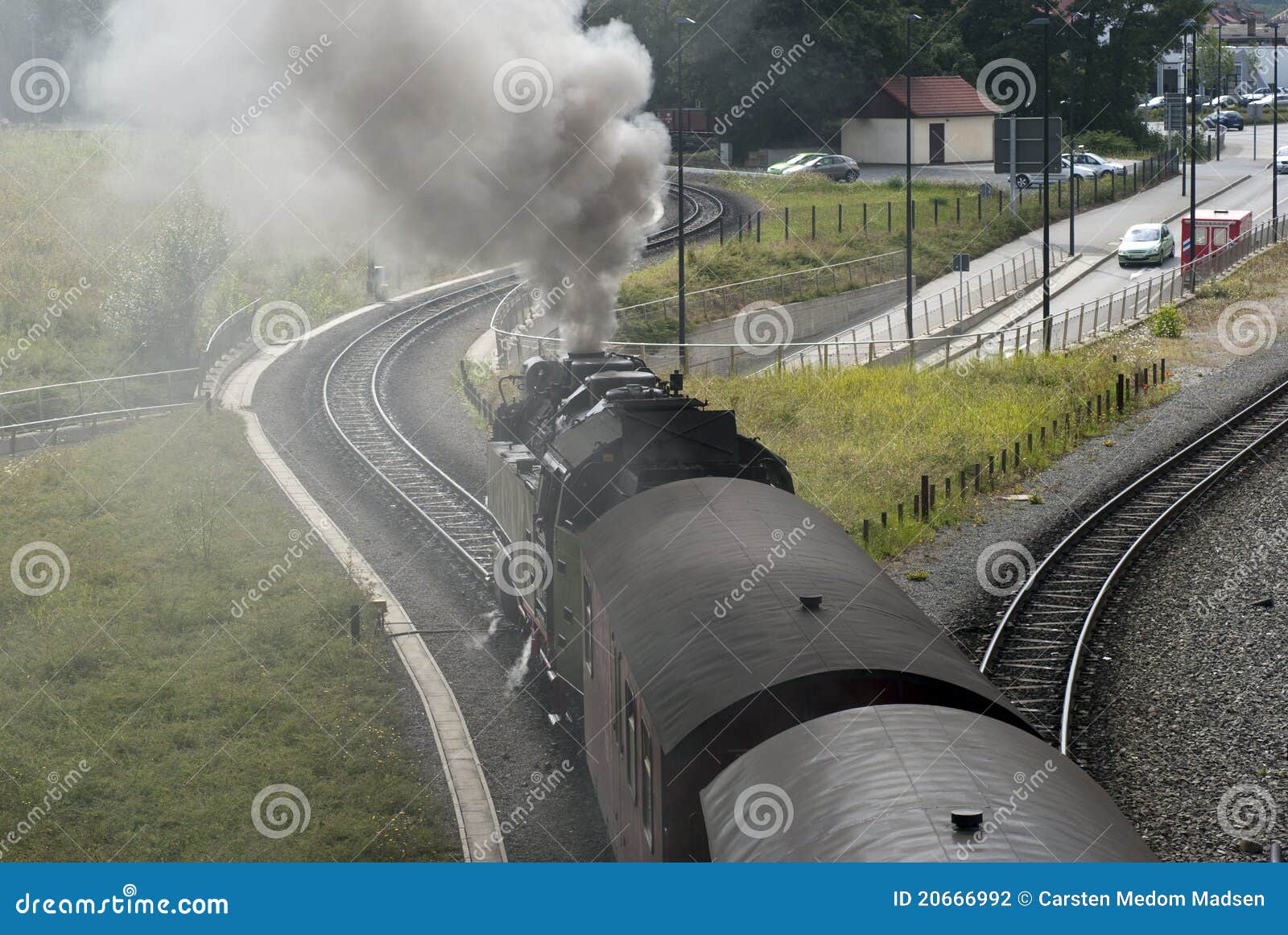 Steam train to the left stock photo. Image of germany - 20666992