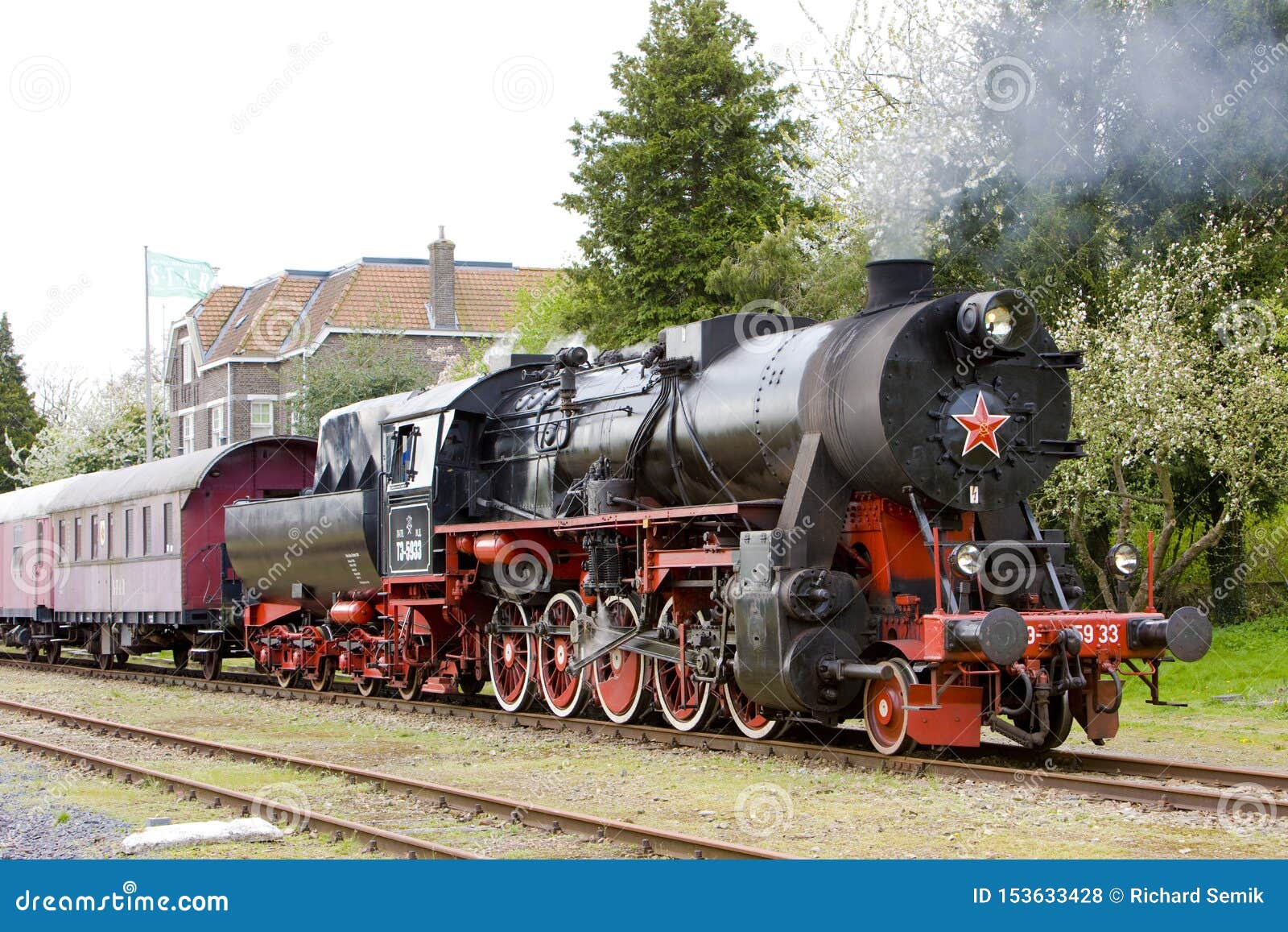 Steam Train, Veendam - Stadskanaal, Netherlands Editorial Stock Photo ...