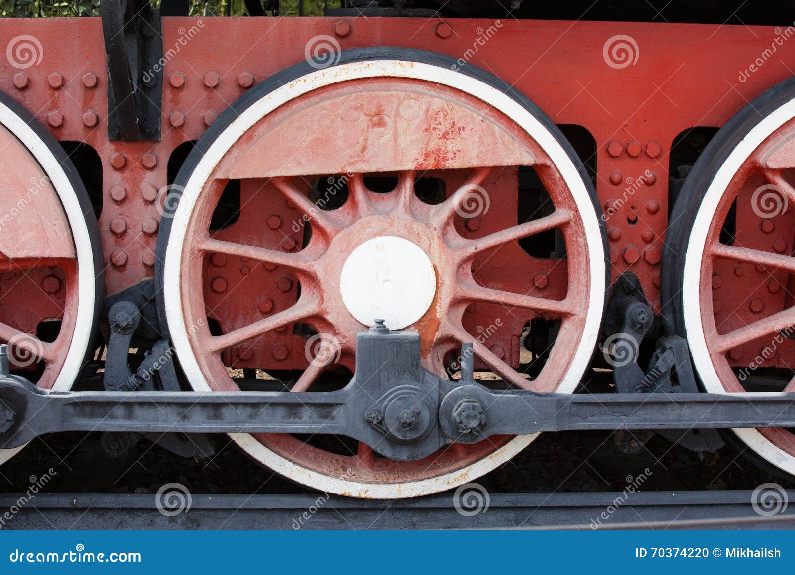 Steam train wheels stock photo. Image of power, motion - 70374220