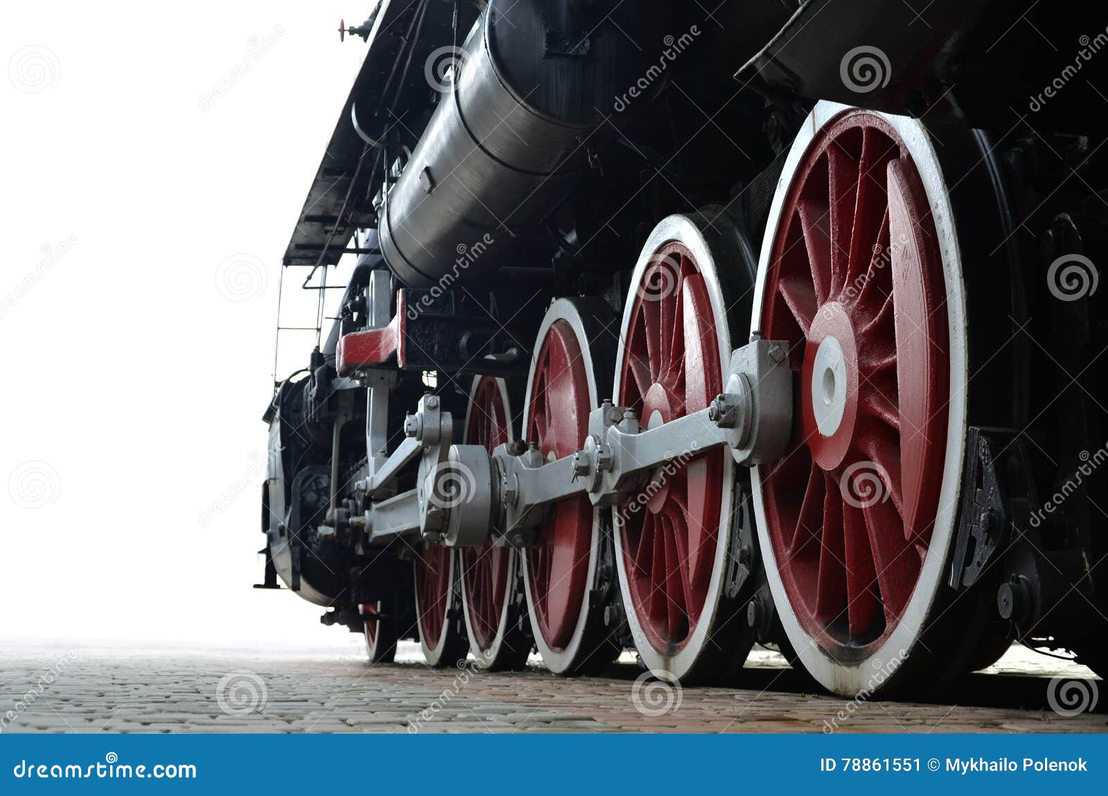 Steam train wheels stock image. Image of iron, grey, locomotive - 78861551