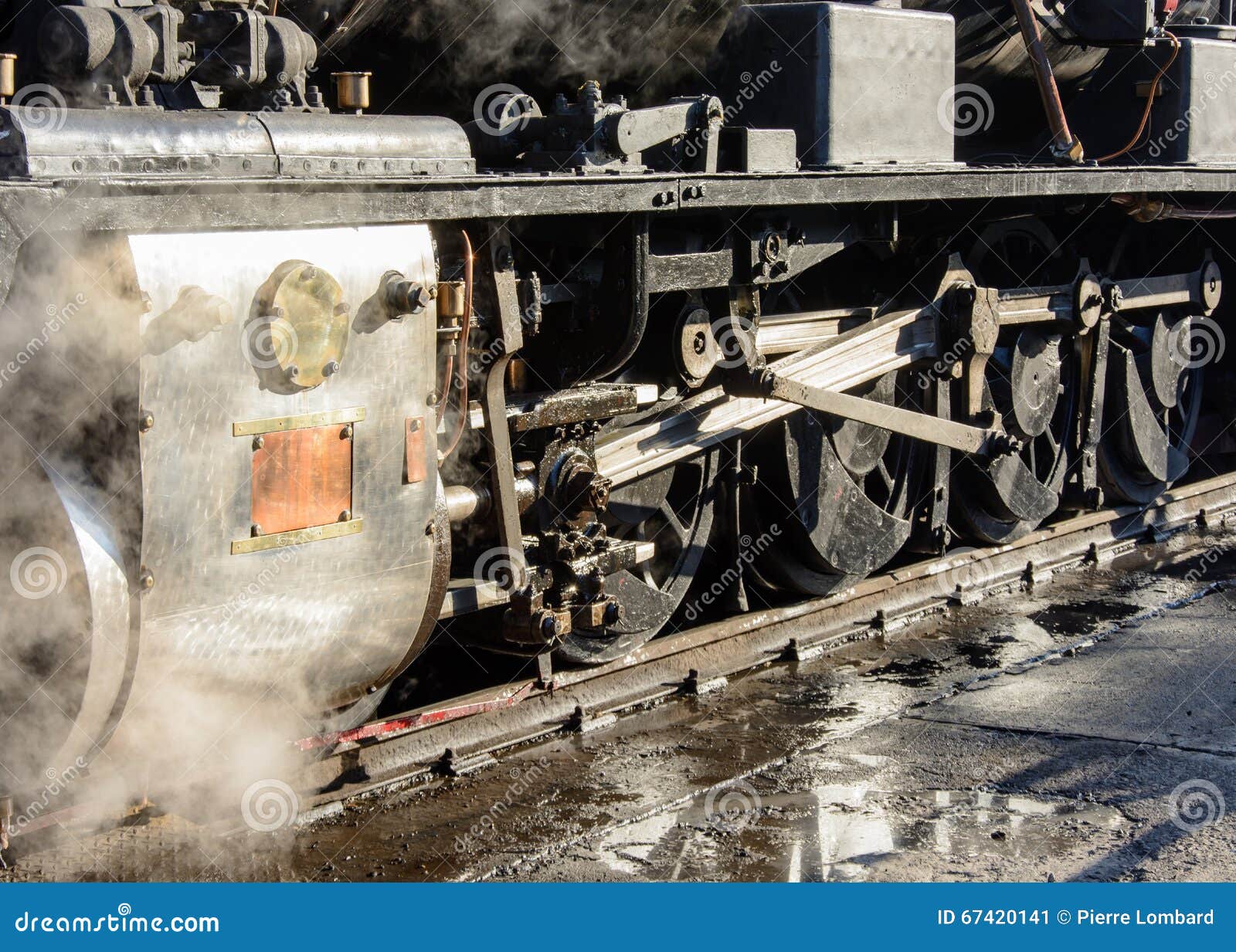 Steam train wheels stock image. Image of wheels, power - 67420141