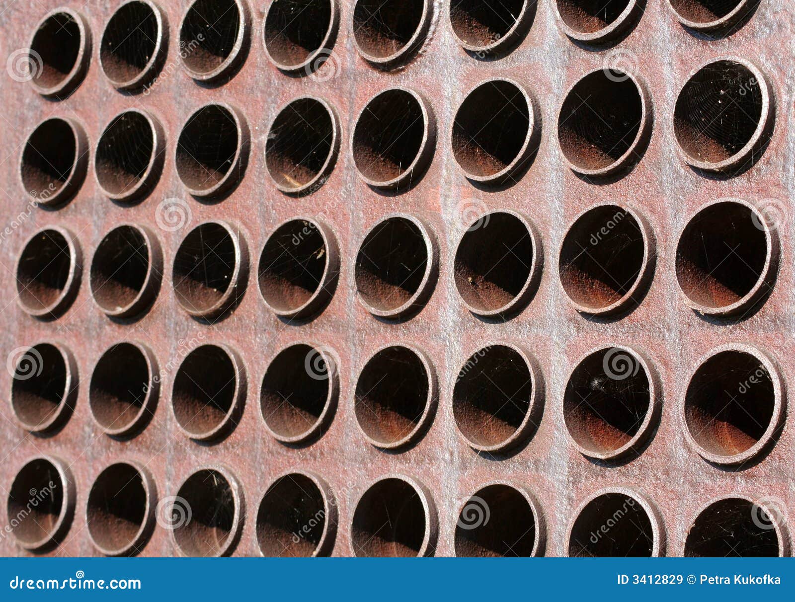 Steam tubes stock image. Image of rows, steel, circular - 3412829