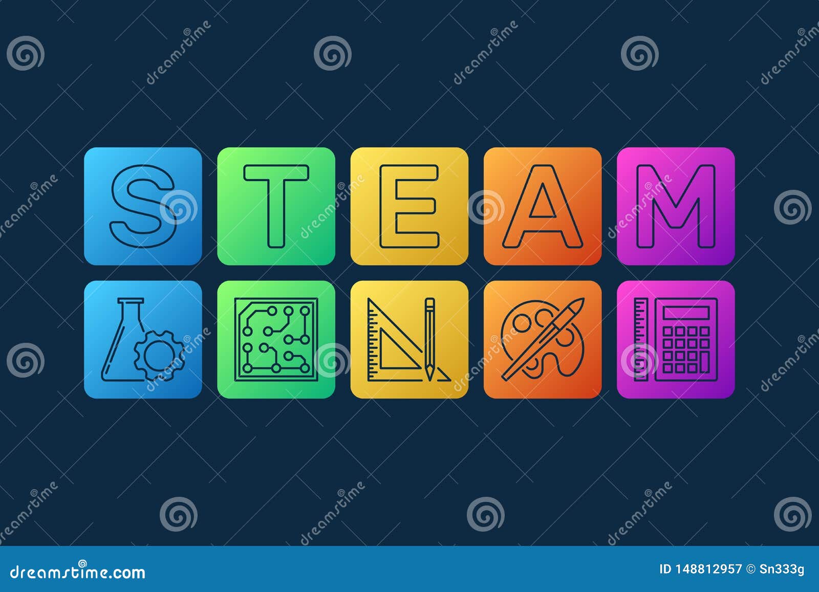 Mathematics Steam Stock Illustrations – 259 Mathematics Steam Stock ...