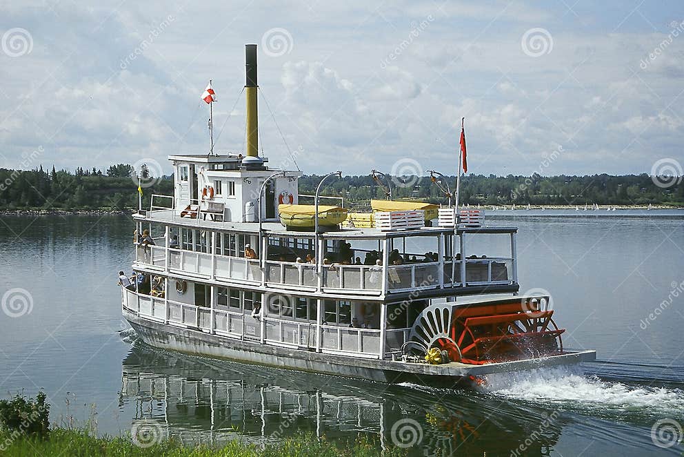 Steamboat editorial stock image. Image of transportation - 93329