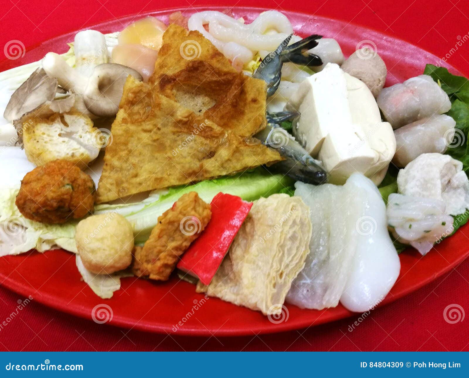 Steamboat Ingredients stock image. Image of taufu, vegetable - 84804309