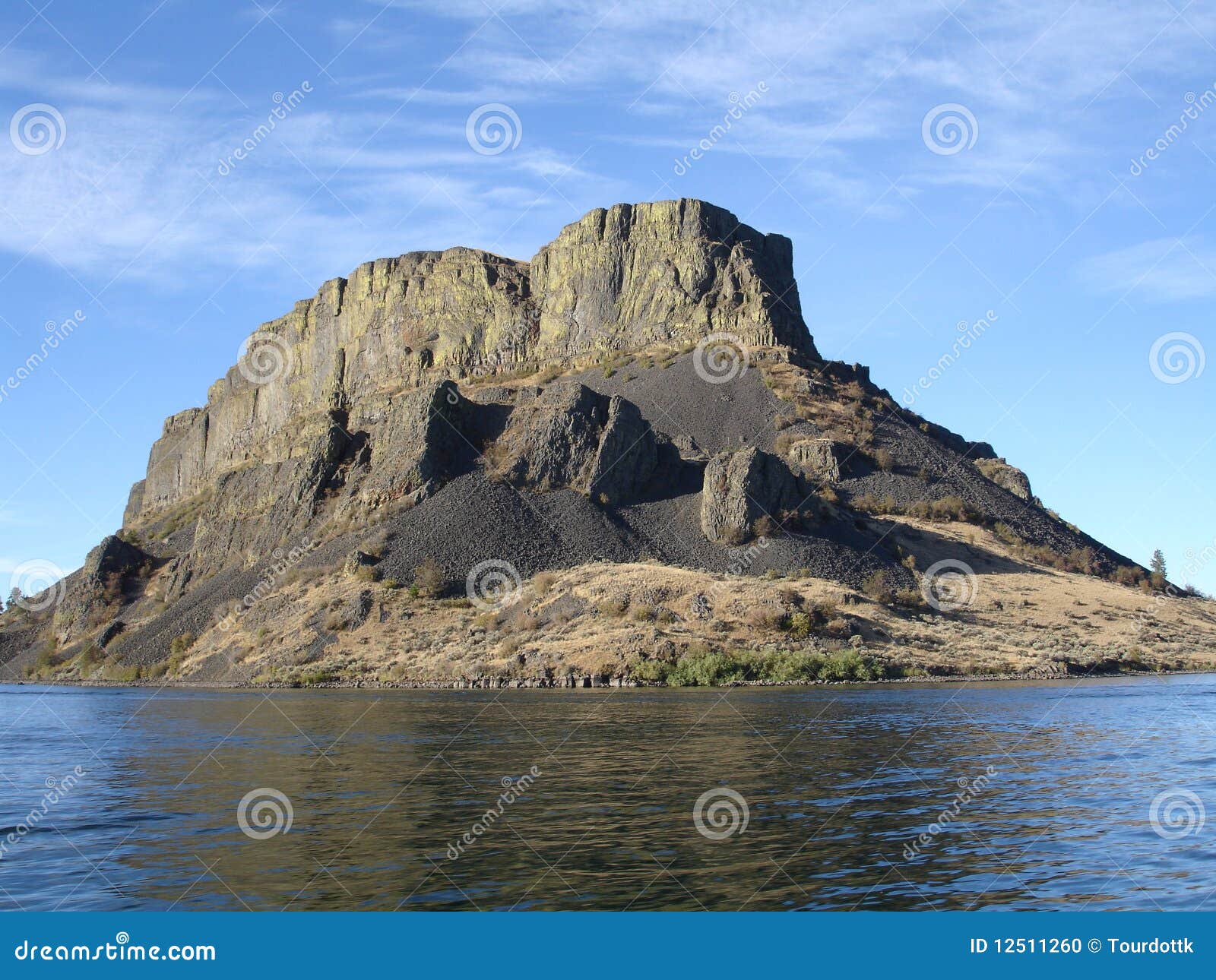 Steamboat Rock Washington State Stock Photo - Image of steamboat, state ...